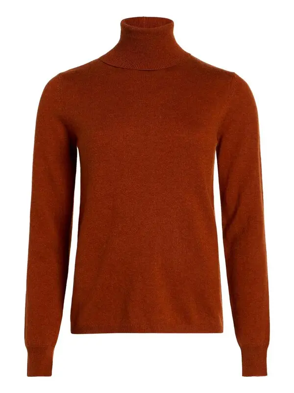 Max Mara Knitted Turtleneck Sweater - Brown