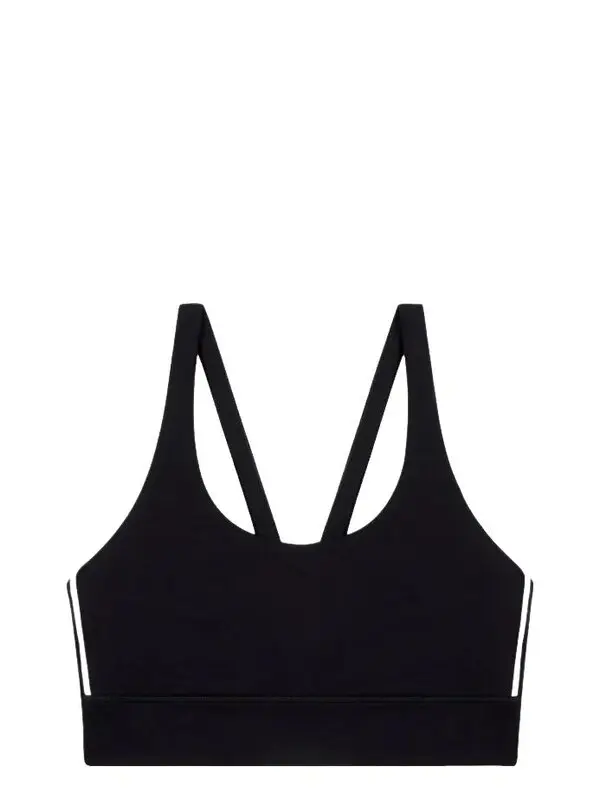 SPORTY  RICH Bold Health Sports Bra - Black