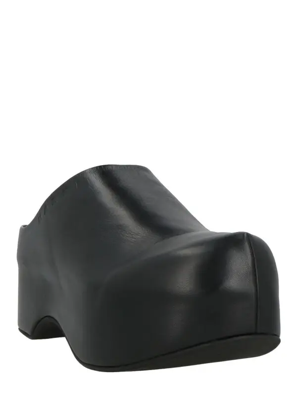 Marni Platform Mules - Black
