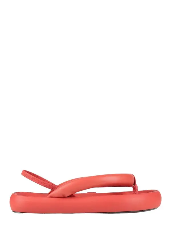 Isabel Marant Étoile Leather Flip-flops - Red