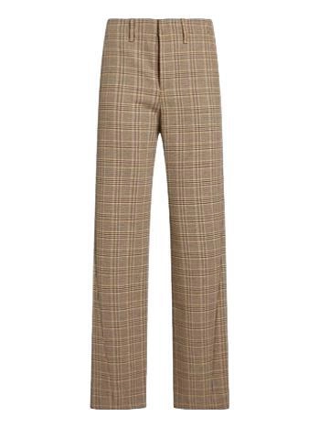 Rag & Bone Tartan Tweed Trousers - Brown