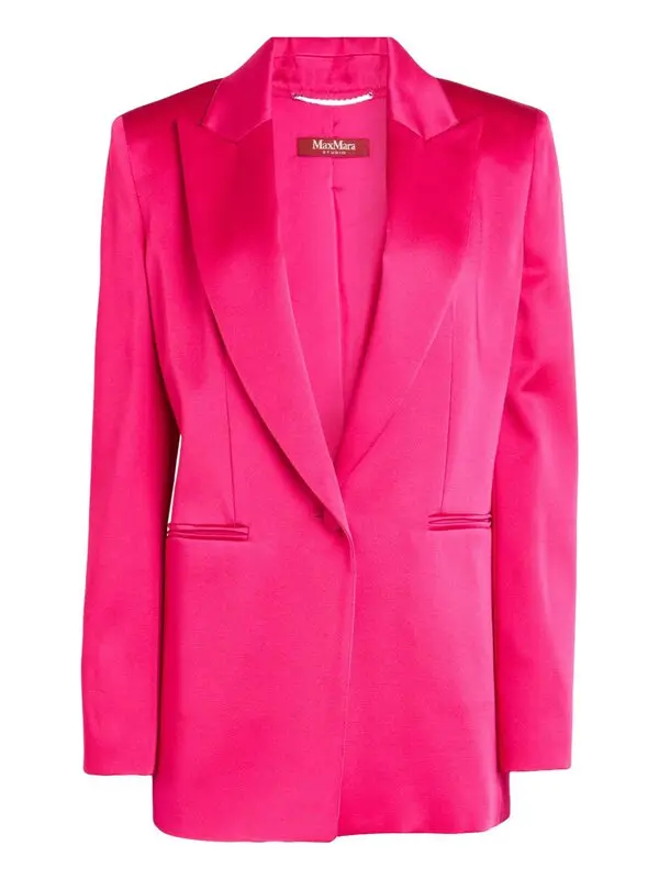 Max Mara Satin Blazer - Pink