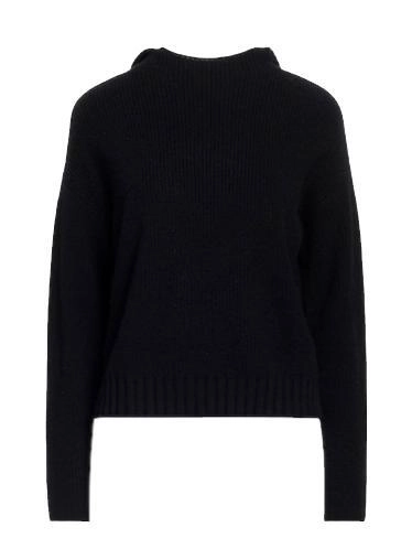 Max Mara Ribbed Knit Hoodie - Black