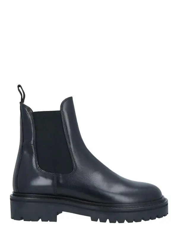 Isabel Marant Étoile Leather Chelsea Boots - Black