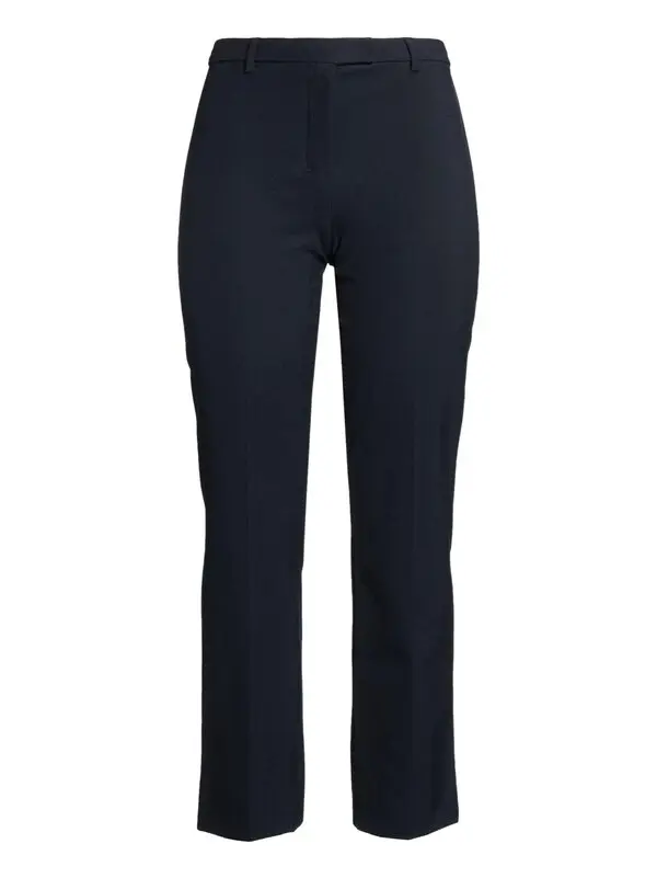 Max Mara High-waisted Straight-leg Trousers - Black