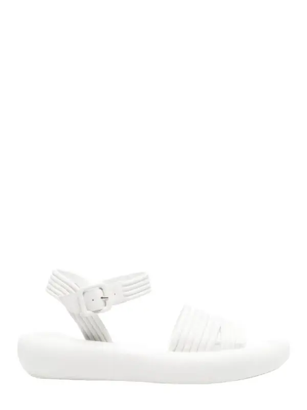 CHRISTIAN LOUBOUTIN Buckle-fastening Open-toe Sandals - White