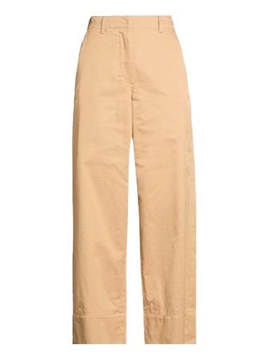 Max Mara Wide-leg Twill Trousers - Nude