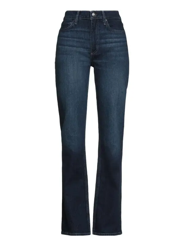 Rag & Bone High-waisted Bootcut Jeans - Black