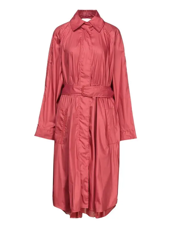 Sportmax Tailored Long-sleeved Jacket With Zipper Front - Red