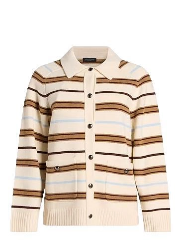 Rag & Bone Striped Knit Sweater - Nude