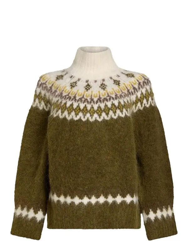 Rag & Bone Multicolor Thick Knitting Top - Brown