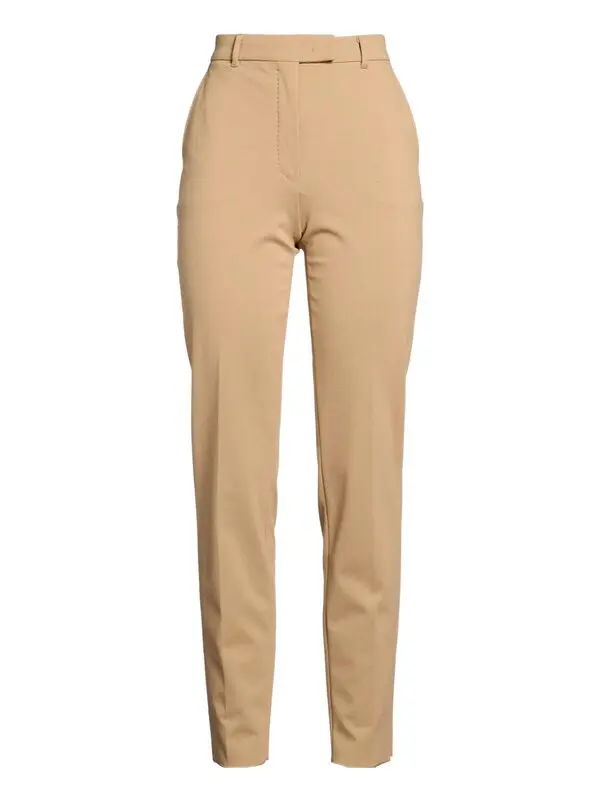 Max Mara Slim-fit Jersey Trousers - Nude