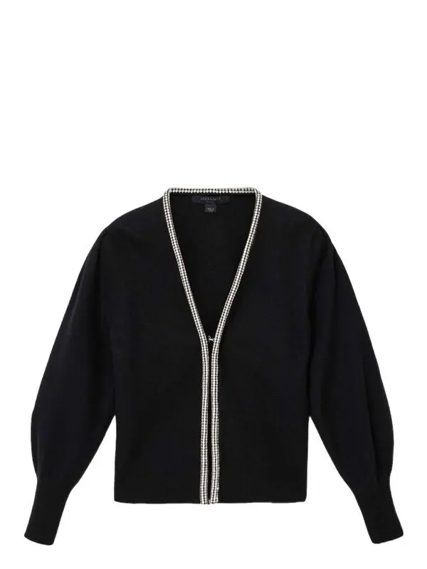 ALLSAINTS Odell Embellished Cardigan - Black