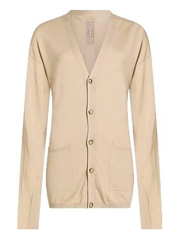 Rick Owens Cardigan - Nude