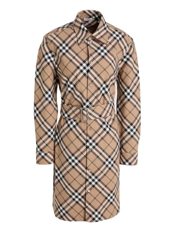 Burberry Classic Print Shirt Dress - Multicolor