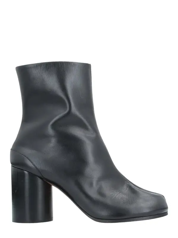 MAISON MARGIELA Ankle Boots With Geometric Heel - Black