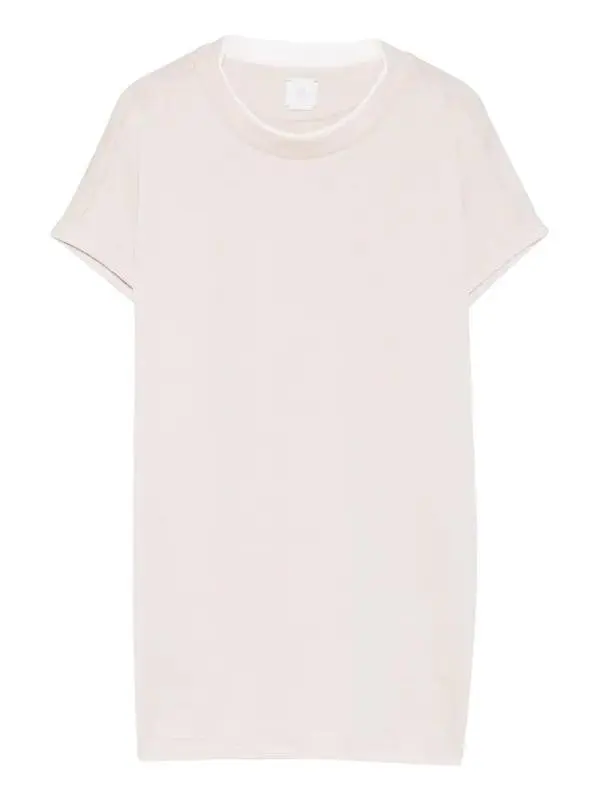 Eleventy Cuffed T-shirt - White