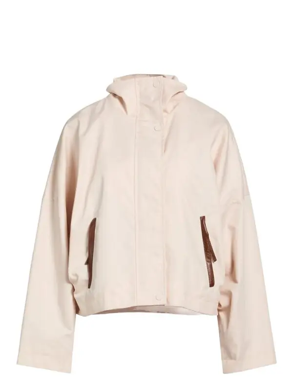 MAXCO. Casual Jacket With Long Sleeves And Pockets - Beige