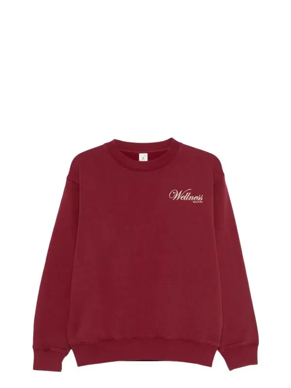 SPORTY  RICH Sporty & Rich Soho Logo Crewneck Sweatshirt - No