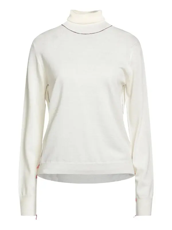 MAISON MARGIELA Wool Knit Turtleneck Sweater - No