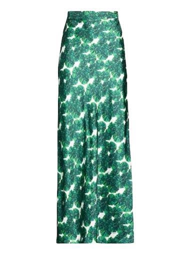 Max Mara Printed Twill Midi Skirt - Blue