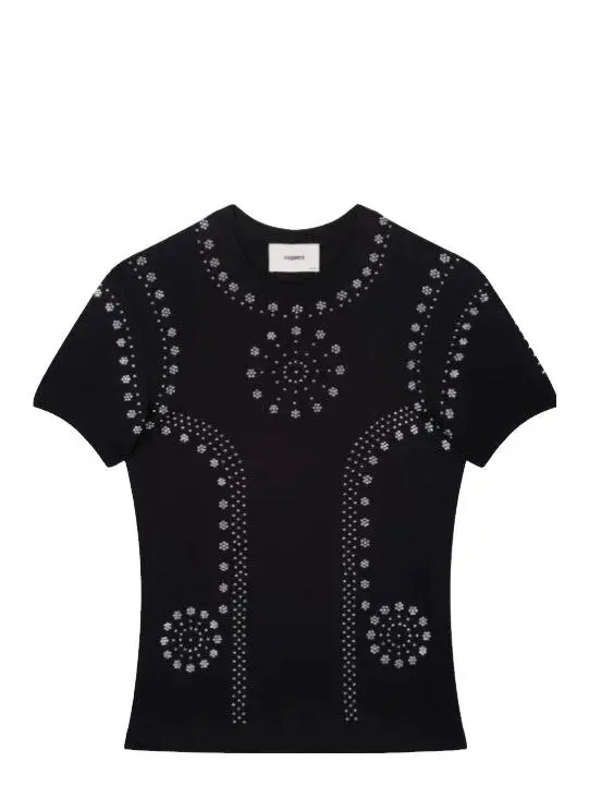 Coperni Mantra" Graphic Print T-shirt - Black