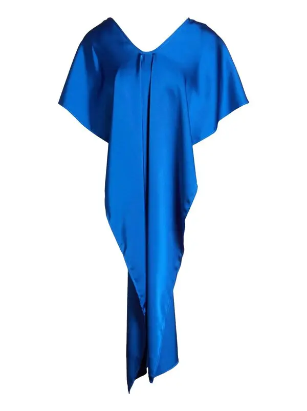 Max Mara Satin Shawl - Blue