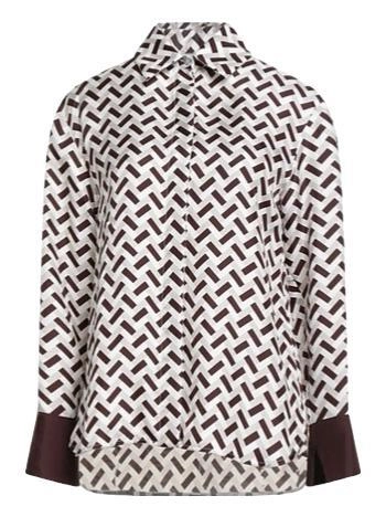 Max Mara Silk Shirts Blouses - Brown