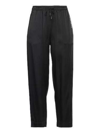 Saint Laurent Satin Drawstring Trousers - Black