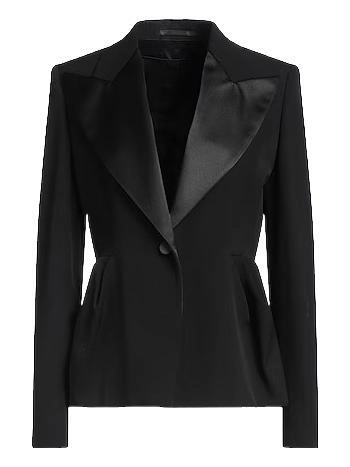 Max Mara Minimal Single-breasted Blazer - Black