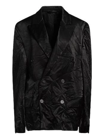 Balenciaga Double-breasted Blazer - Black