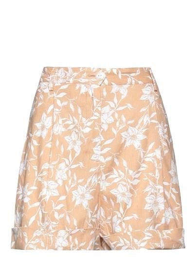 Rag & Bone Floral-print Woven Shorts - Beige