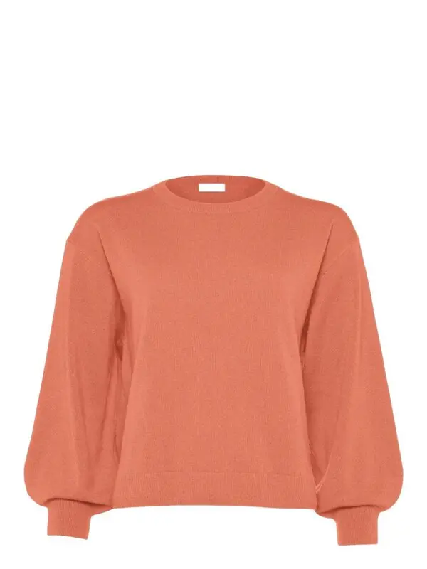 ERES Famous Pullover Sweater With Balloon Sleeves - Red