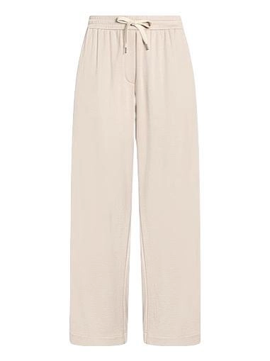 Brunello Cucinelli Drawstring Wide Leg Trousers - Nude