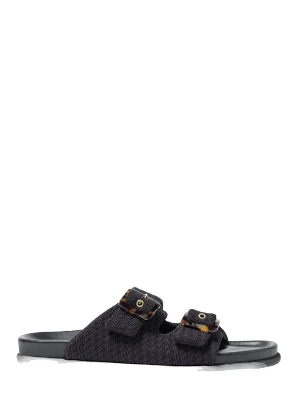 ERES Izia Buckle Slides - Black