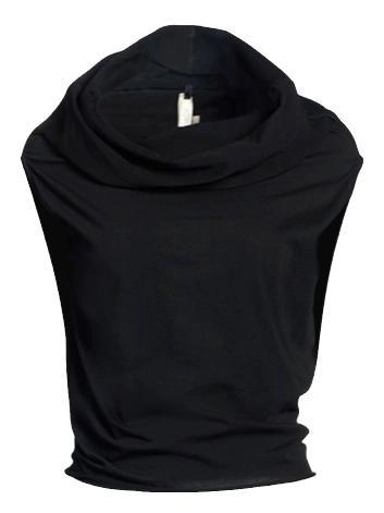 Rick Owens Sleeveless Jersey T-shirt - Black