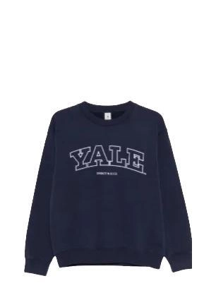 SPORTY  RICH Sporty & Rich "yale" Logo Sweatshirt - No