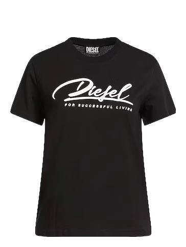 DIESEL® Printed Short Sleeve T-shirt - Black