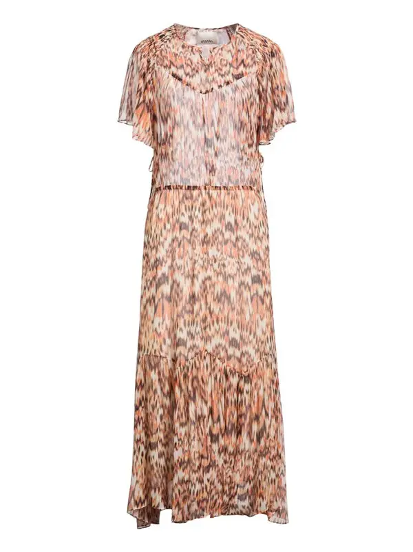 Isabel Marant Étoile Flared Dress - Orange