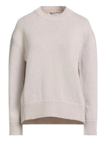 Max Mara Knitted Crewneck Sweater - Beige