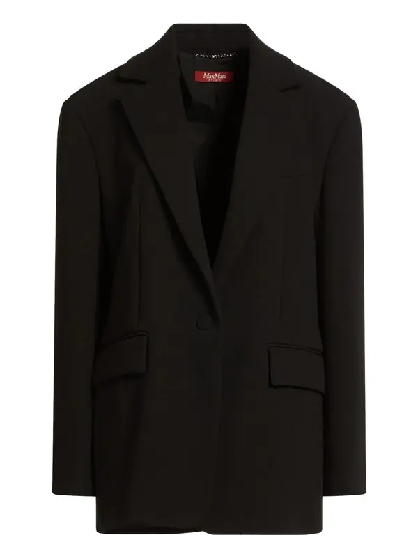 Max Mara Single-breasted Suit - Black