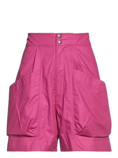 Isabel Marant Étoile Solid Color Shorts - Fuchsia