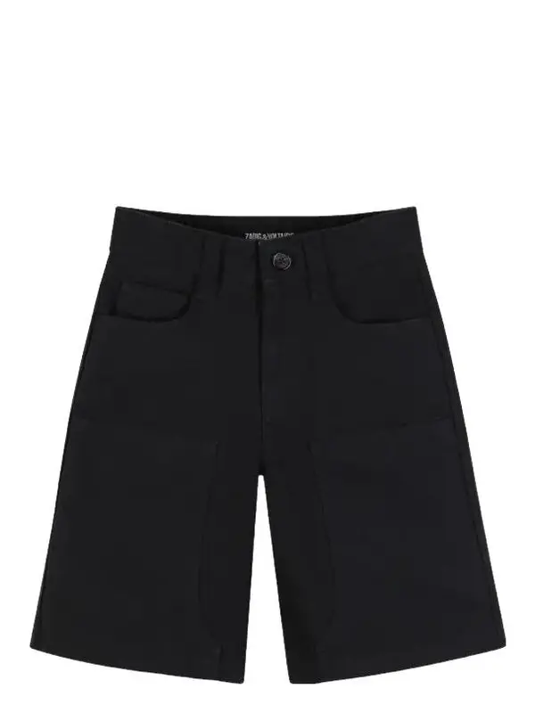 Zadig&Voltaire Logo Print Shorts - Black