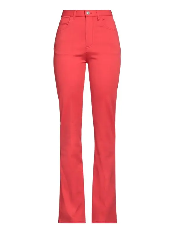 Marni Solid Stretch Jersey Pants - Red