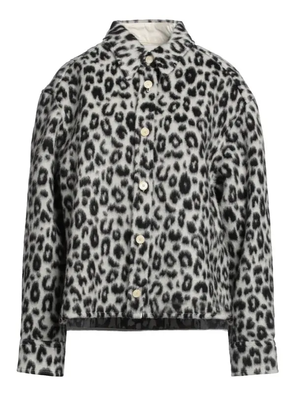 Isabel Marant Étoile Leopard-print Long-sleeve Shirt - Black