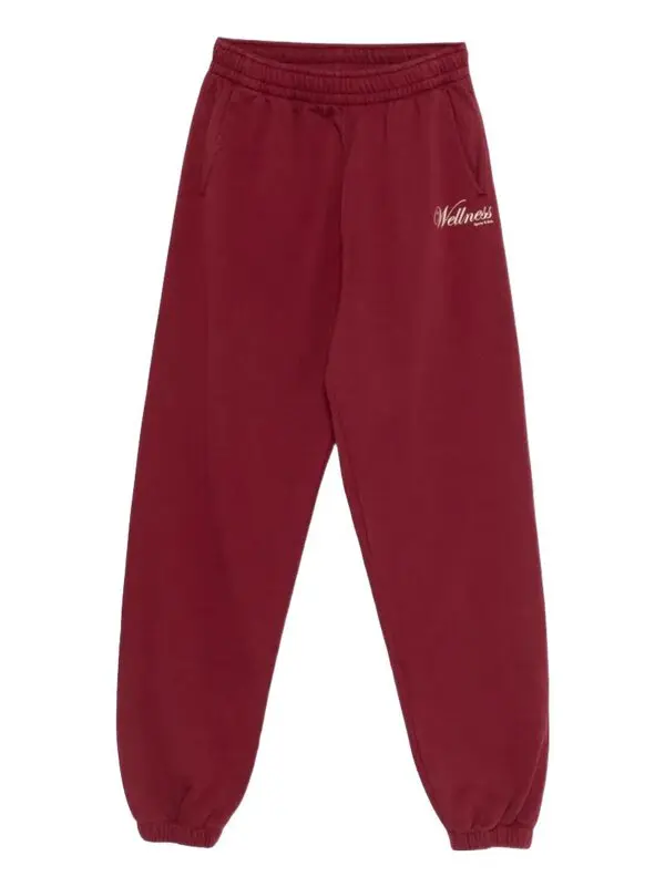 SPORTY  RICH Soho Logo Track Pants - No