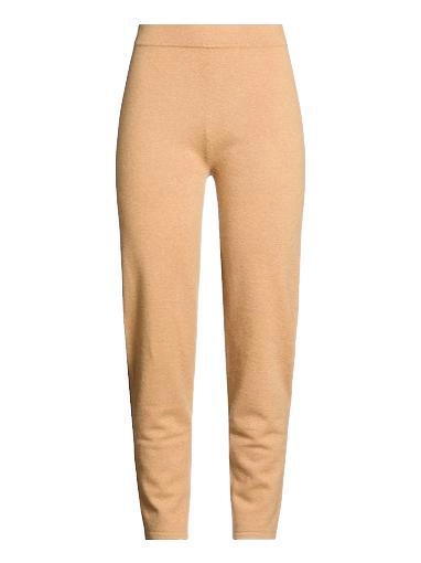 Max Mara Tapered Knit Trousers - Camel