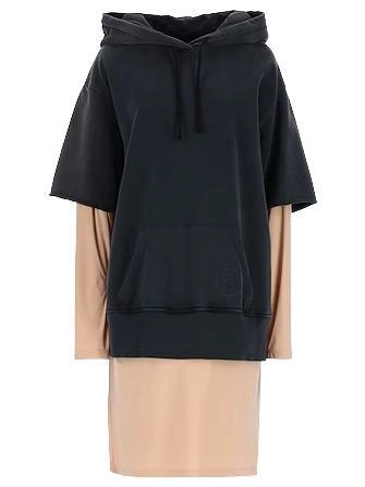 MAISON MARGIELA Two-tone Dress - Black