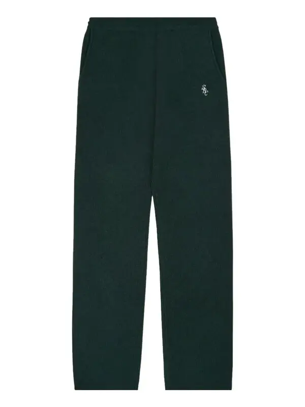 SPORTY  RICH Cashmere Track Pants - No