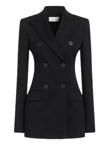 Sportmax Double-breasted Blazer - Black